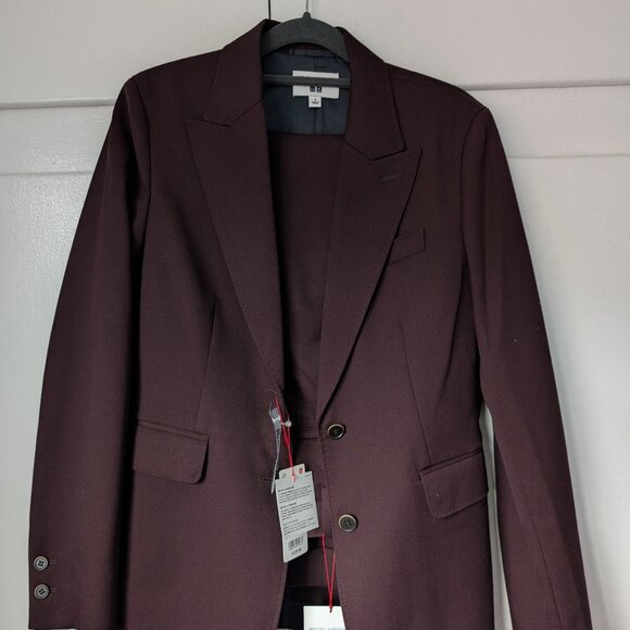 Uniqlo | Jackets & Coats | Nwt Ines De La Fressange X Uniqlo Wool Blend Suit 2 Piece Size Small ...